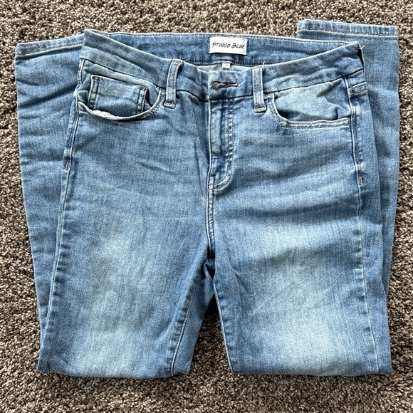 studio blue | Jeans | Studio Blue Womens Skinny Jeans Light Blue | Poshmark